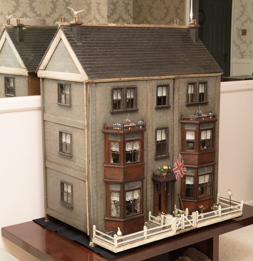 ‘Idaville’ Antique Edwardian Dolls House by Percy Platnauer c.1912 ...