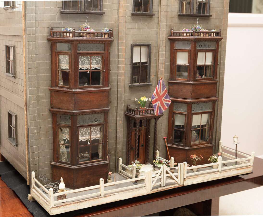 ‘Idaville’ Antique Edwardian Dolls House by Percy Platnauer c.1912 ...