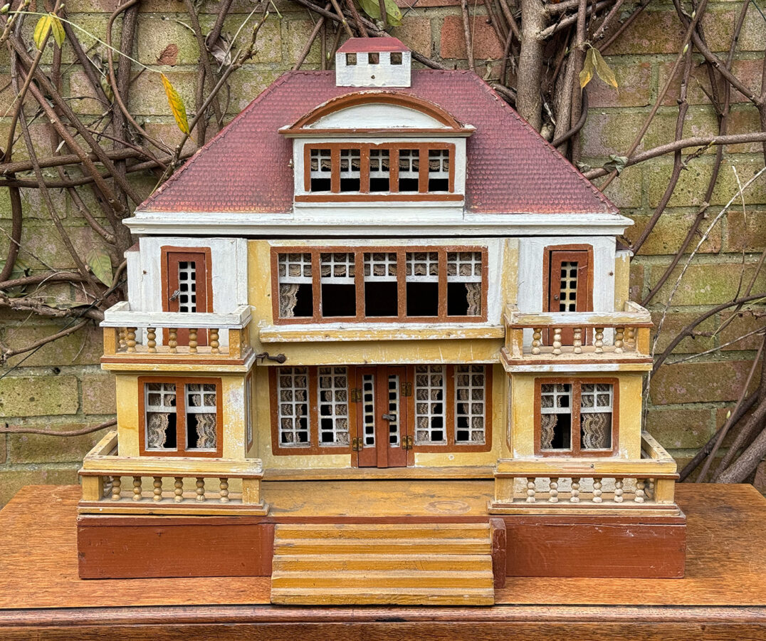 Antique German Moritz Gottschalk No. 6337 Red Roof Dolls House c.1928 ...